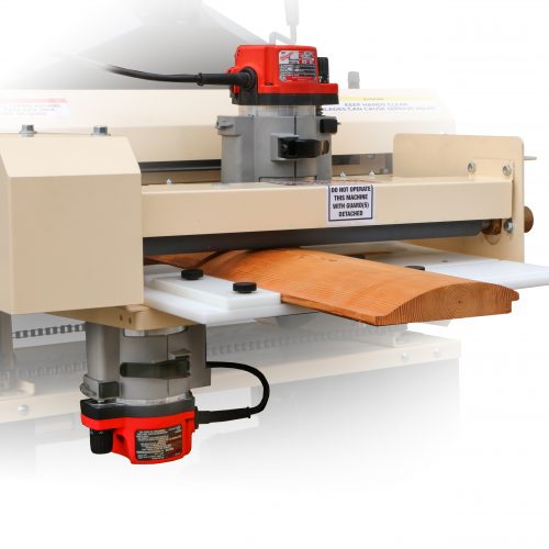 721 Dual Router System – Molds 3 Sides in a Single Pass! | Woodmaster Tools
